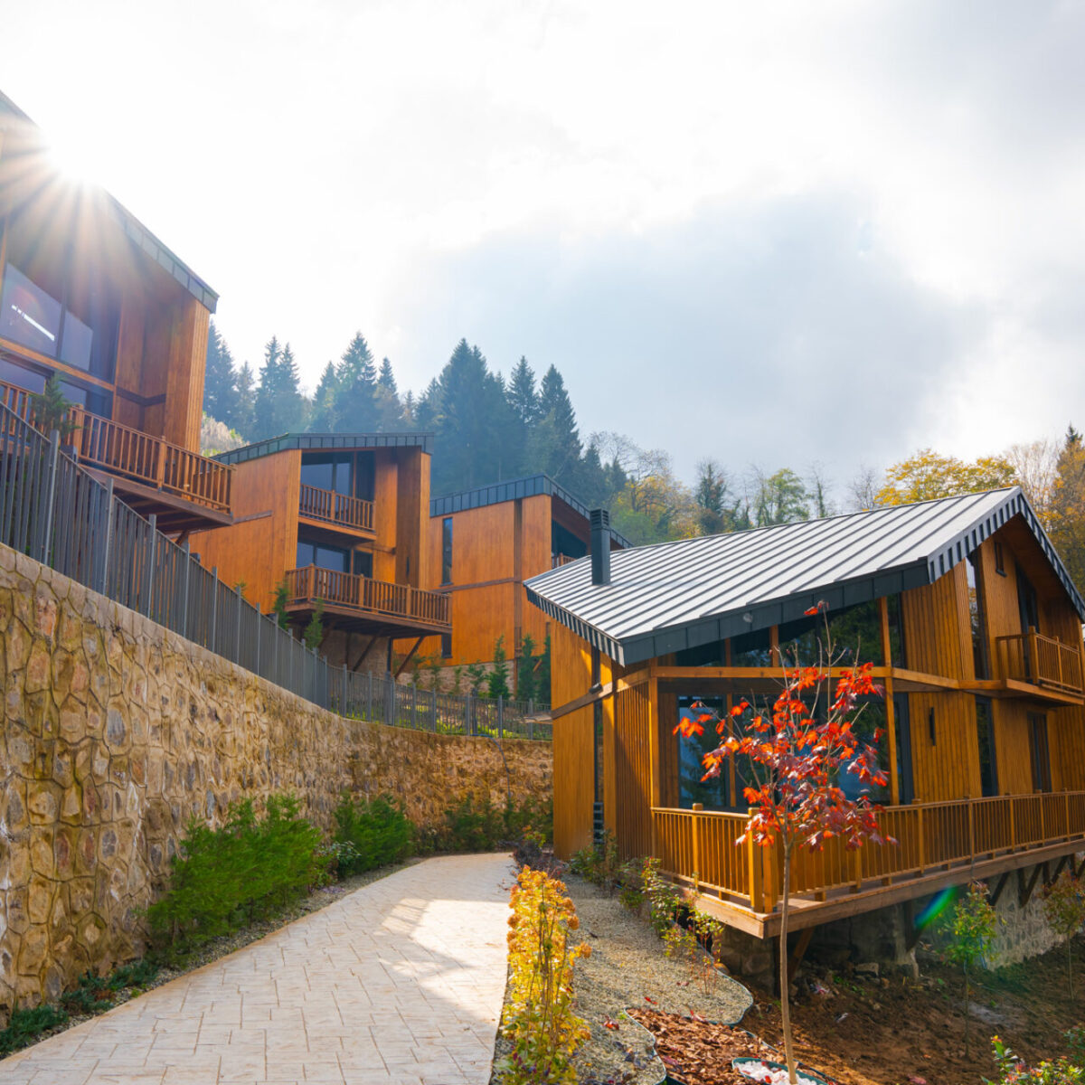 Mağmat Resort & Bungalov Trabzon - Jakuzi ve Şömineli Bungalovlar