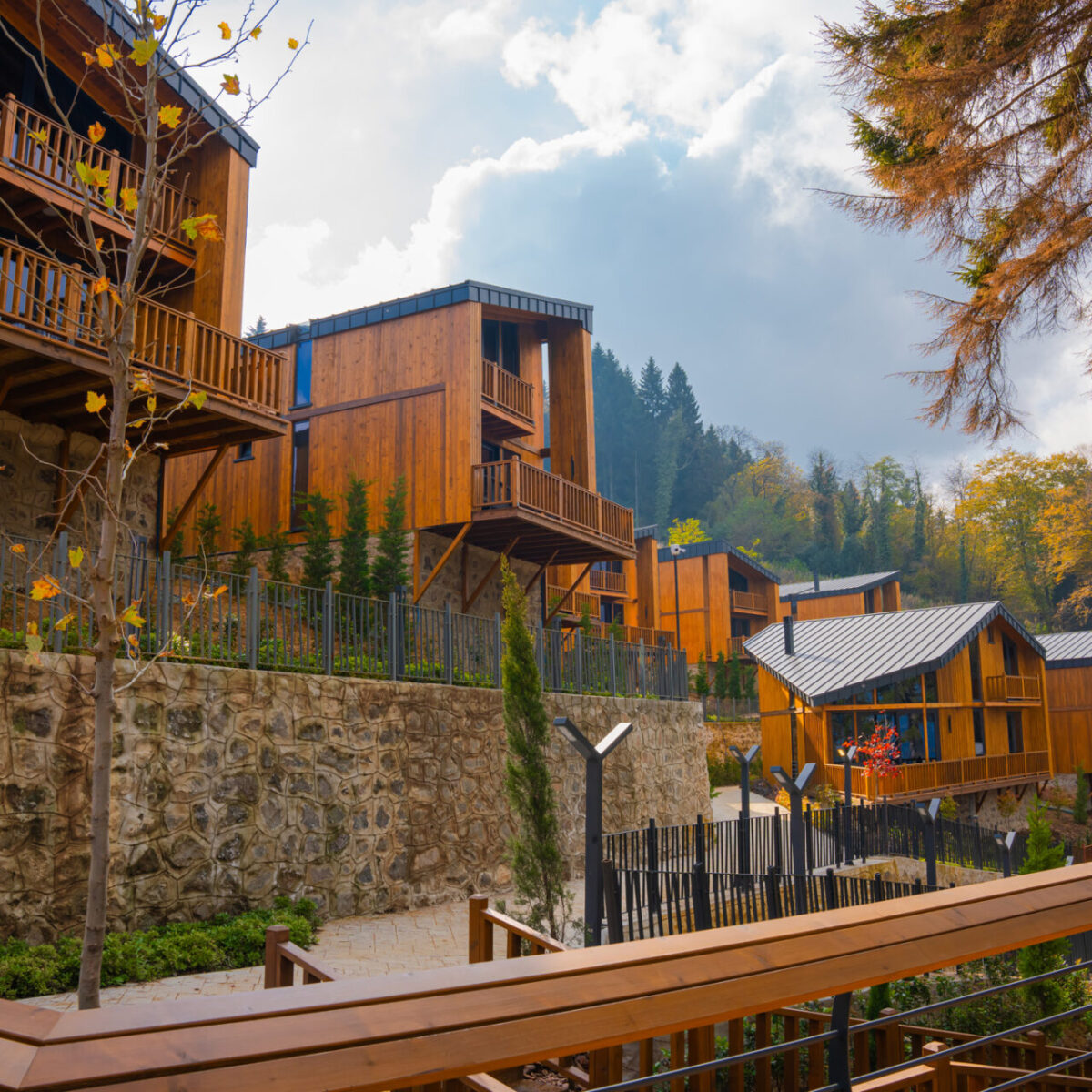 Mağmat Resort & Bungalov Trabzon - Jakuzi ve Şömineli Bungalovlar